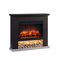 CrownFlame Elektrokamin 'Archie' dunkelbraun 2 kW