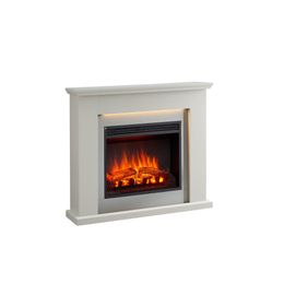 CrownFlame Elektrokamin 'Hektor' grau 2 kW