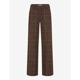 Brax Damen Palazzohose Style MAINE BRUNETTE, dunkelbraun, Gr. 32L