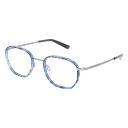 Esprit 33531 Brille Herren | Fassung: Vollrand, Geometrisch, Blau