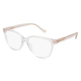 Coach 0HC6242U Brille Damen | Fassung: Vollrand, Quadratisch, Wei&szlig; Transparent