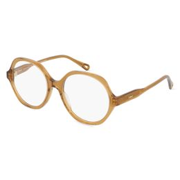 Chlo&eacute; CH0083O Brille Unisex | Fassung: Vollrand, Rund, Braun