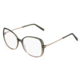 Marc O'Polo Eyewear 503183 Brille Damen | Fassung: Vollrand, Butterfly, Gr&uuml;n Gemasert