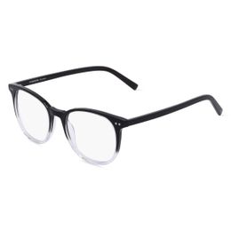 Rodenstock 5356 Brille Unisex | Fassung: Vollrand, Rund, Schwarz Verlaufend