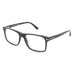 Tom Ford FT5682-B Brille Unisex | Fassung: Vollrand, Quadratisch, Schwarz
