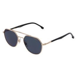 Carrera 303/S | Unisex-Sonnenbrille | Fassung: Vollrand, Pilot, Metall, Gold Gl&auml;nzend | Glasfarbe: Gr&uuml;n