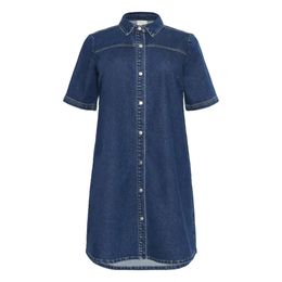 Kaffe Curve Kleid Damen Gr&ouml;&szlig;e 44 blue denim Sommerkleid