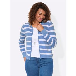 Kapuzenstrickjacke