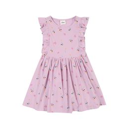 s.Oliver Kleid M&auml;dchen Gr&ouml;&szlig;e 134 azur / lavendel / orange / schwarz