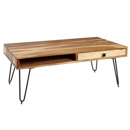 Wohnling WL1.514 Couchtisch BAGLI Massivholz Akazie 60 cm x 110 cm x 40 cm