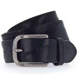 b.belt Lederg&uuml;rtel Damen Gr&ouml;&szlig;e 85 schwarz