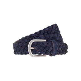 Vanzetti G&uuml;rtel Leder navy | Gr.: 85 cm