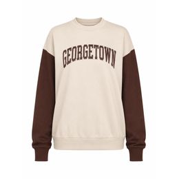 Worldclassca Sweatshirt 'Damen Sweatshirt "Georgetown"' female size S/M Beige