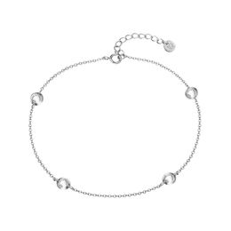 Glanzst&uuml;cke M&uuml;nchen Glanzst&uuml;cke M&uuml;nchen Fu&szlig;kette Damen Gr&ouml;&szlig;e One Size silber / transparent