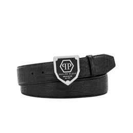 Philipp Plein Belt 'Hexagon' male size 85 Black