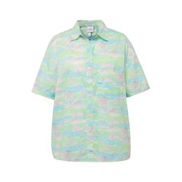 Studio Untold Button Up Shirt female size XL Light blue / Light green