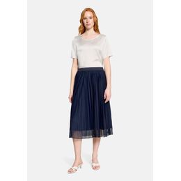 Betty Barclay Damen Schlupfbluse "Damen mit Rundhalsausschnitt", wei&szlig;, Gr. 36, Obermaterial: 97% Polyester, 3% Elasthan, Blusen