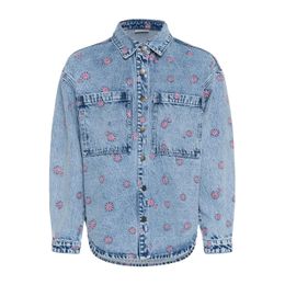 Kaffe Damen Allwetterjacke "Damen Jacke KAbabena", blau, Gr. 40, Obermaterial: 95% Baumwolle CO. 5% Polyester PES., Jacken
