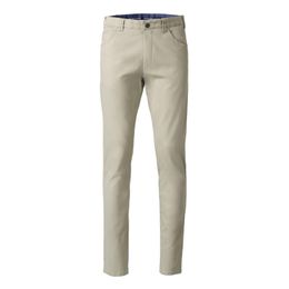 MEYER Herren Chinohose "Dublin 9-3009", beige, Gr. 50, uni, Obermaterial: 96% Baumwolle CO. 4% Elasthan EL., Hosen, in hochelastischer moderner Micro