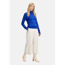 Betty Barclay Damen Strickpullover "Damen langarm", blau, Basic, Gr. 48, Strick, Obermaterial: 80% Viskose, 20% Polyamid, Pullover