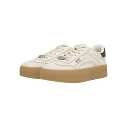 Buffalo Damen Sneaker "Buffalo CAJO", Gr. 38, beige, Polyurethan, Schuhe