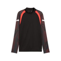Puma Herren T-Shirt "individualFINAL Fu&szlig;balltop Herren", schwarz, Gr. XL, bedruckt, Obermaterial: 100% Polyester. Einsatz: 100% Polyester, Shirts