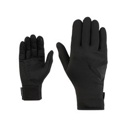 Ziener Kinder Fahrradhandschuhe "LICKOSO-Z TOUCH JUNIOR", schwarz, Gr. 4,5, Materialmix, Handschuhe, weich, w&auml;rmend, atmungsaktiv, TOUCH-Funktion