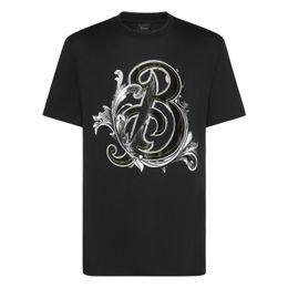 BILLIONAIRE Herren T-Shirt "Rundhals-T-Shirt", schwarz, Gr. L, Obermaterial: 100% Baumwolle, Shirts