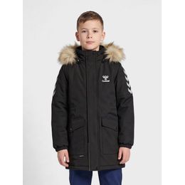 Hummel Mantel Daumenl&ouml;cher Hmlroot Lebensstil Kinder in BLACK | Gr.: 128