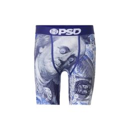 PSD Herren Boxershorts "PSD MONEY HUNGRY", Gr. XL, blau, 88% Polyester, 12% Elasthan, Unterhosen