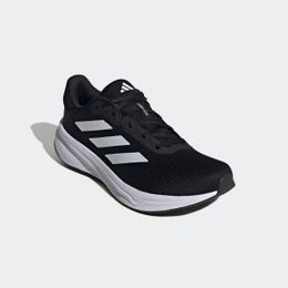 Herren Laufschuh "RESPONSE", adidas Performance, Gr. 48, schwarz-wei&szlig;, Synthetik, Textil, Schuhe