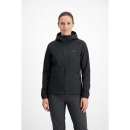 Jack Wolfskin Damen Funktionsjacke "MAHANI JKT W", schwarz, Gr. XXL, unifarben, Web, Obermaterial: 100% Polyester. Futter: 100% Polyester, Jacken,
