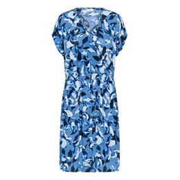 Kaffe Damen Midikleid "Damen Kleid KAjenn", blau, Gr. 40, Obermaterial: 100% Viskose LENZING ECOVERO CV LenzEcov., Kleider