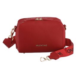 Valentino Handbags VALENTINO BAGS Damen Mini Bag "PATTIE", rot, Lederimitat, Taschen, Damen Umh&auml;ngetasche, Handtasche mit Logoschriftz&uuml;gen