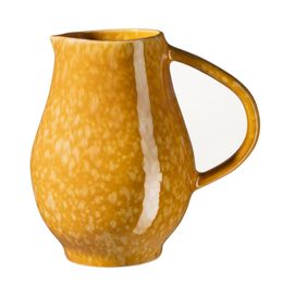 GIPFELST&Uuml;CK Wasserkrug "Alpengl&uuml;hen", 1.650ml, gelb, Karaffen, inspiriert vom Licht der untergehenden Sonne
