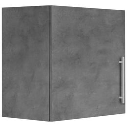 Wiho-K&uuml;chen H&auml;ngeschrank WIHO K&Uuml;CHEN, B:60cm H:56,5cm T:35cm, grau, K&uuml;che, Schr&auml;nke, "Cali", 60 cm breit