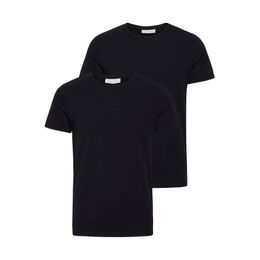 Casual Friday Herren T-Shirt "T-Shirt CFDavide", schwarz, Gr. L, Obermaterial: 95% Baumwolle CO. 5% Elasthan EL., Shirts