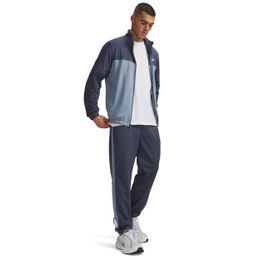 Under Armour Herren Trainingsanzug "UA EMEA TRACKSUIT NOVELTY", blau, Gr. XXXL, Obermaterial: 100% Polyester, Sportanz&uuml;ge, Trainingsanzug als