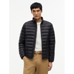 Tommy Hilfiger Herren Steppjacke "CORE PACKABLE RECYCLED JACKET", schwarz, Gr. S, Obermaterial: 100% Nylon, Jacken