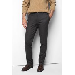 MEYER Herren Chinos "M5 Move 2-6510", grau, Gr. 34, unifarben, 56% Polyester, 40% Viskose, 4% Elasthan, Hosen, M5 Serie