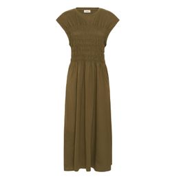 Damen Jerseykleid "Damen Jerseykleid SLJina", beige, Gr. M, Soaked in Luxury, Obermaterial: 100% Baumwolle CO., Kleider