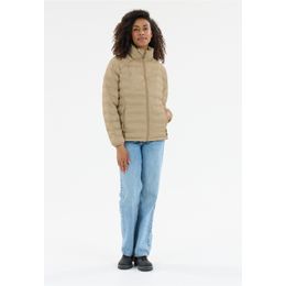 WHISTLER Damen Outdoorjacke "Froze", beige, Gr. 46, kariert, unifarben, 100% Polyester, Jacken, aus atmungsaktivem Material