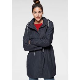 Killtec Damen Funktionsparka, blau, Gr. 34, Web, Obermaterial: 100% Polyester. Futter: 100% Polyester, Jacken, wasserdicht, winddicht, atmungsaktiv,