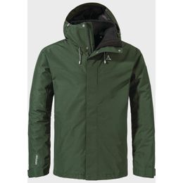 Sch&ouml;ffel SCH&Ouml;FFEL Herren Doppeljacke "3in1 Jacket Style Okere MNS", gr&uuml;n, Gr. 52, Aussenjacke Oberstoff : 100% Polyester (Membran: Polyurethan) Futter : 100%