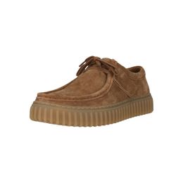 Clarks Herren Schn&uuml;rschuh "Torhill", Gr. 42,5, braun, Schuhe, mit gerippter Laufsohle