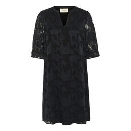 Cream Damen Midikleid "Damen Kleid CRYana", schwarz, Gr. 36, Obermaterial: 100% Polyester PES., Kleider