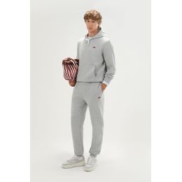 Ellesse Herren Jogginganzug "TRACCOTA 2 OH HOODY AND JOGGER"light grau m, Gr. L, Obermaterial: 80% Baumwolle, 20% Polyester, Sportanz&uuml;ge, f&uuml;r