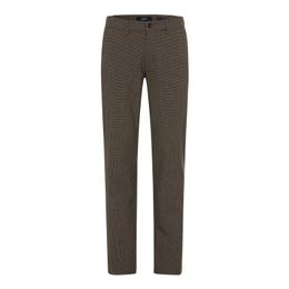 Eurex By Brax Herren Chinohose "Style THILO", braun, Gr. 33, Web, 64% Viskose, 32% Polyester, 4% Elasthan, Hosen