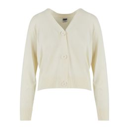 Urban Classics Damen Strickjacke "Urban Classics Damen Ladies Knitted Cardigan", beige, Gr. XXL, unifarben, 70% Viskose, 30% Polyamid, Strickjacken