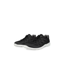 Ecco Herren Trekkingschuh "TERRACRUISE LT M TEX", Gr. 40, schwarz-wei&szlig;, Lederimitat, Textil, Schuhe, Freizeitsneaker, Halbschuh, Outdoorschuh mit